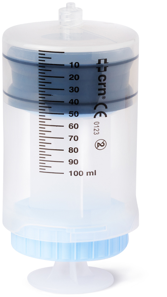 Dedicated sterile disposable syringes. Canè